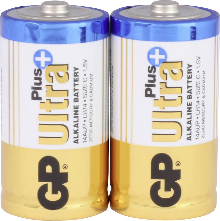 GP Ultra C baterija alkalna 1,5 V C (Baby) pak. 2 kom.