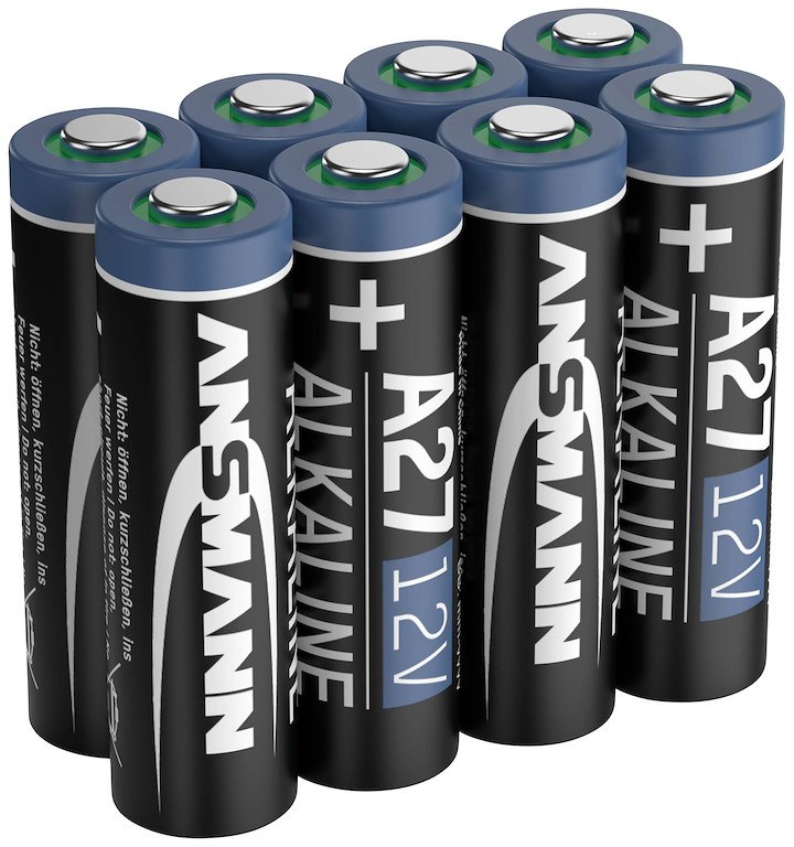 Ansmann A27 baterija specijalne veličine alkalna 12 V 27 A pak. 8 kom.