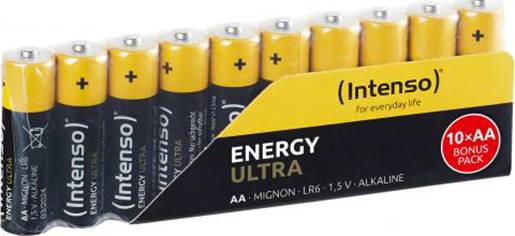 Intenso AA baterija alkalna 1,5 V AA (Mignon) pak. 10 kom.