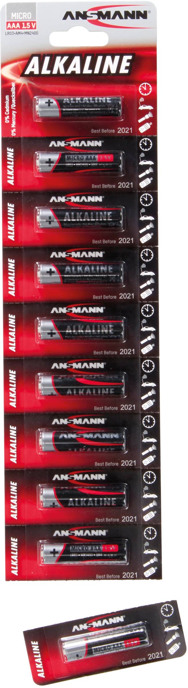 Ansmann LR03 AAA baterija alkalna 1,5 V AAA (Micro)
