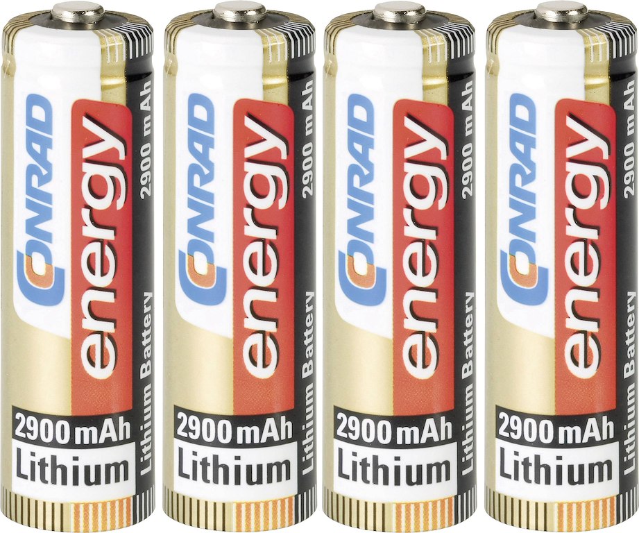 Conrad energy AA baterija litijumska 1,5 V 2900 mAh AA (Mignon)