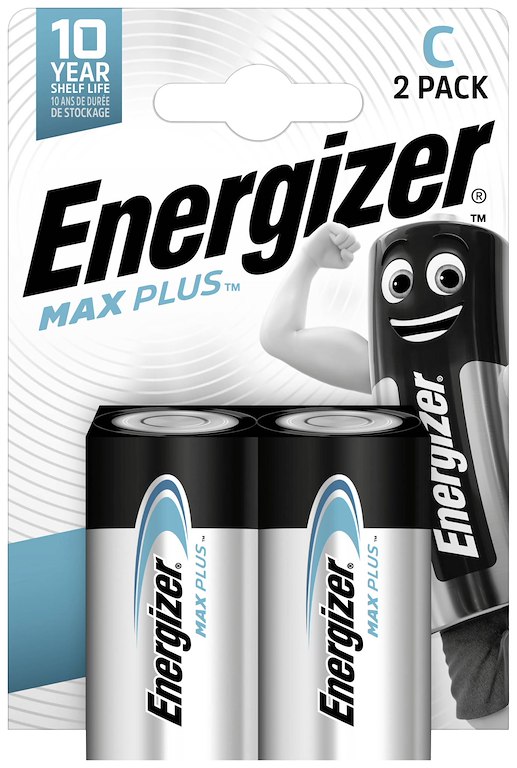 Energizer Max Plus C baterija alkalna 1,5 V C (Baby) pak. 2 kom.