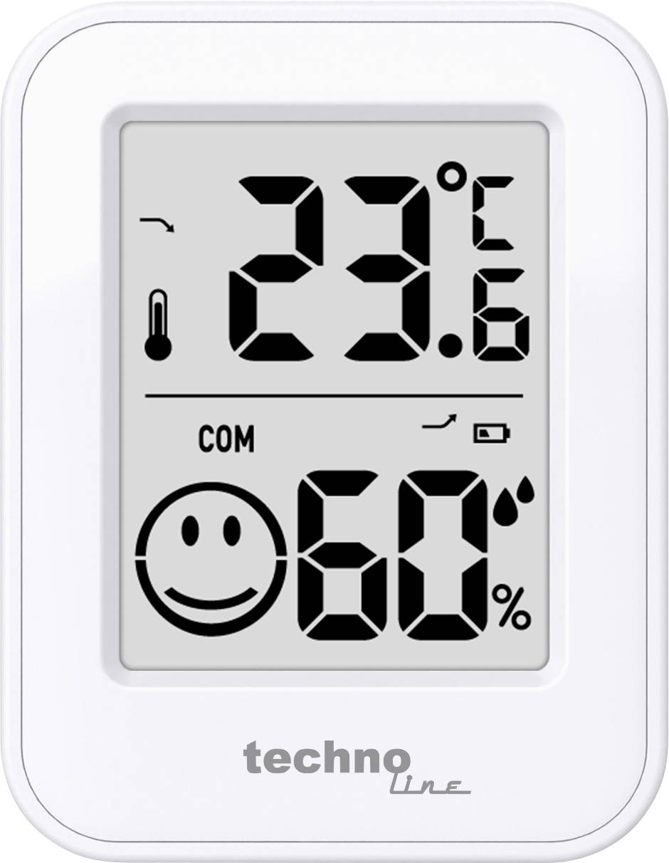 Techno Line WS9417 termometar digitalni bela