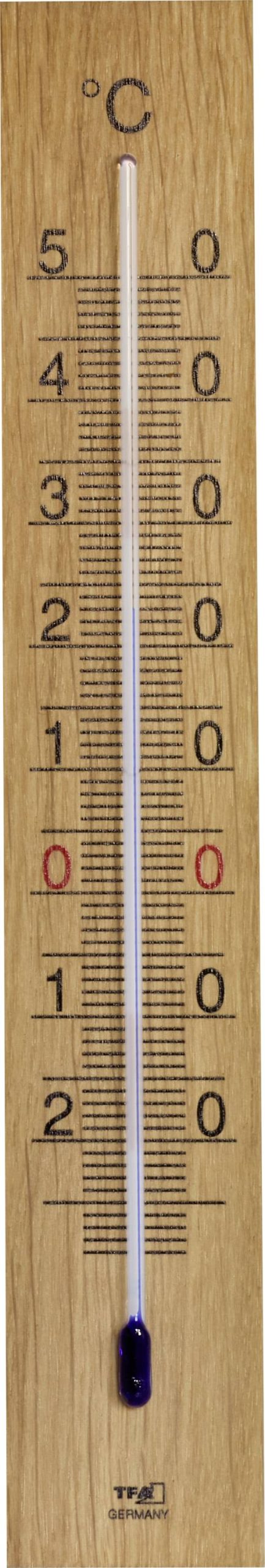 TFA Dostmann 12.1059.01 termometar analogni hrast