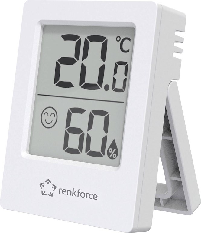 Renkforce RF-6417554 bežični termometar i higrometar digitalni bela