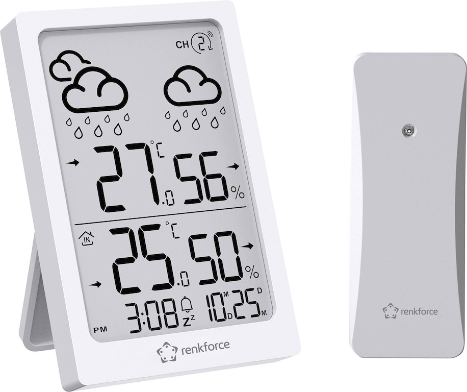 Renkforce RF-6416472 digitalna bežična meteorološka stanica 1 spoljni senzor