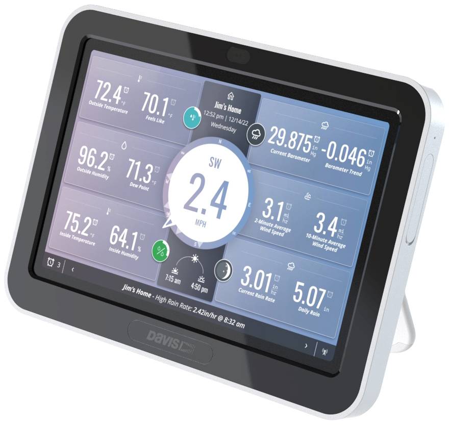 Davis Instruments Console 6313EU digitalna bežična meteorološka stanica do 80 senzora
