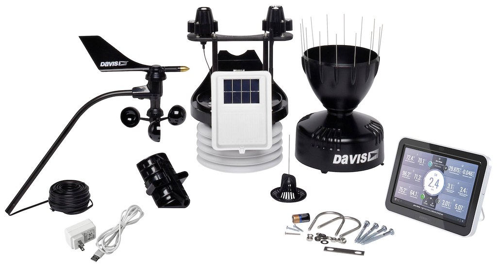 Davis Instruments EU 6262EU digitalna bežična meteorološka stanica domet 300 m do 80 senzora