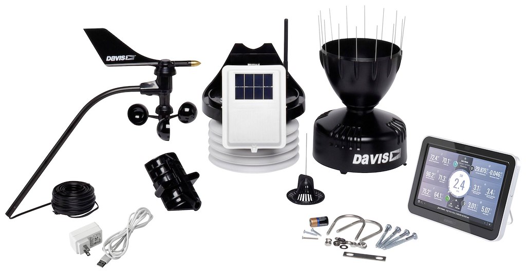 Davis Instruments EU 6252EU digitalna bežična meteorološka stanica domet 300 m do 80 senzora