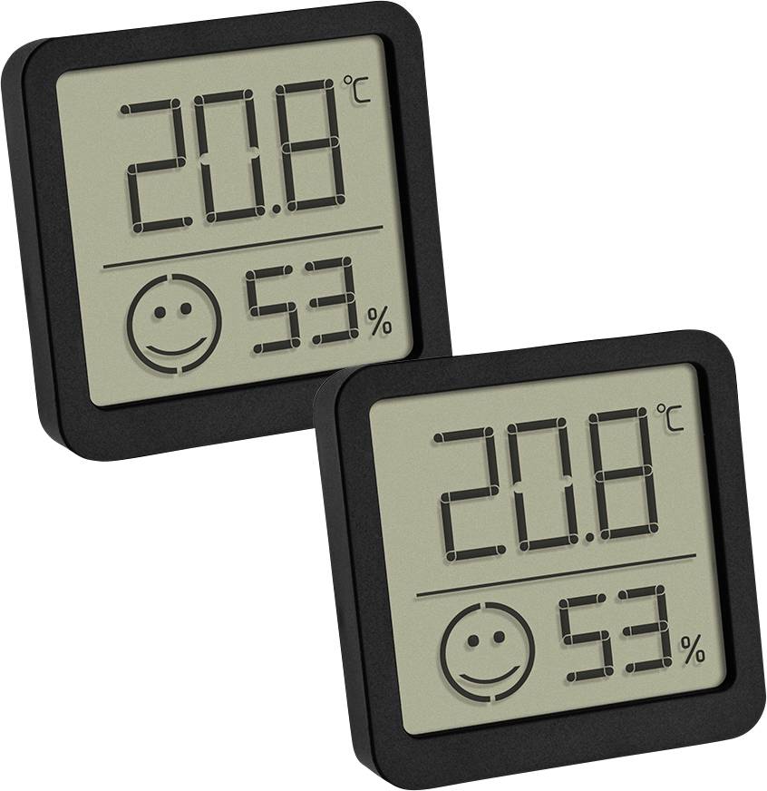TFA Dostmann 30.5053.01 termometar i higrometar digitalni crna