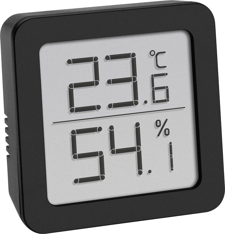 TFA Dostmann 30.5051.01 termometar i higrometar do 0 senzora