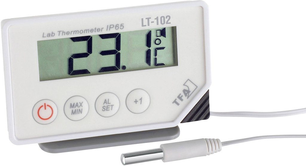 TFA Dostmann LT-102 termometar sa sondom digitalni bela