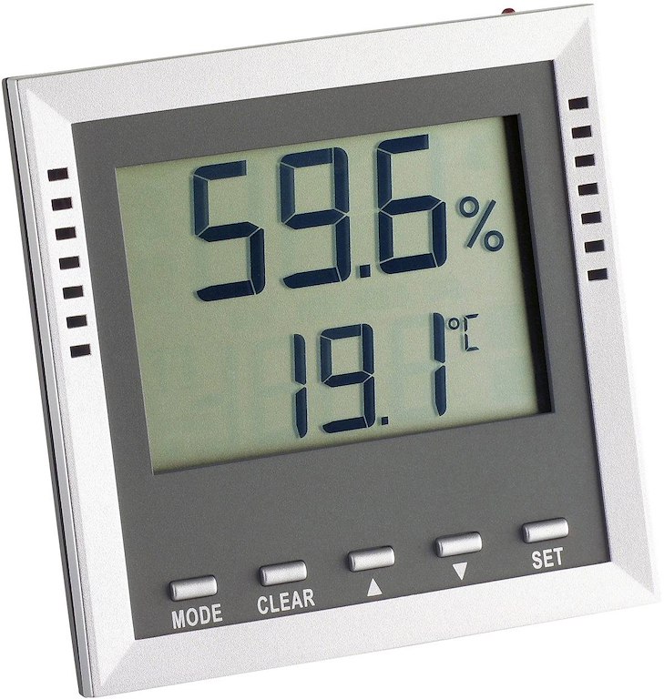 TFA Dostmann 30.5010.54 termometar i higrometar digitalni srebrna