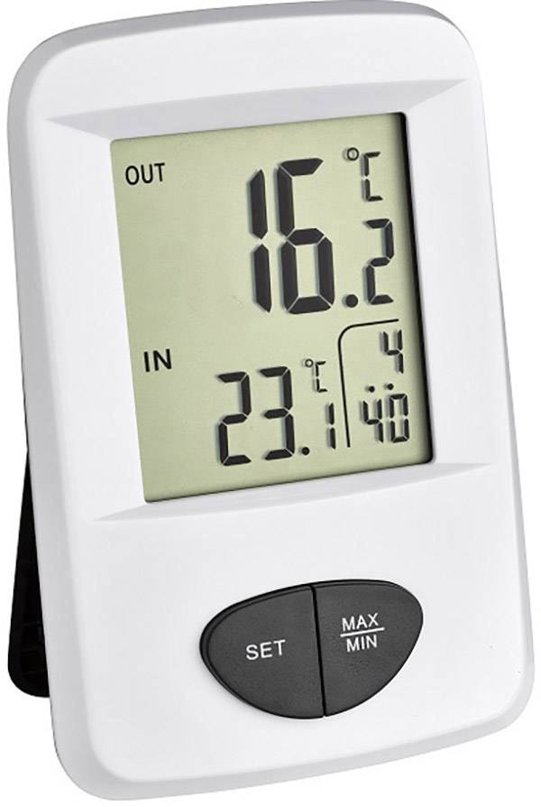 TFA Dostmann 30.3061.02 bežični termometar domet 30 m 1 spoljni senzor spolja -20 – +60 °C