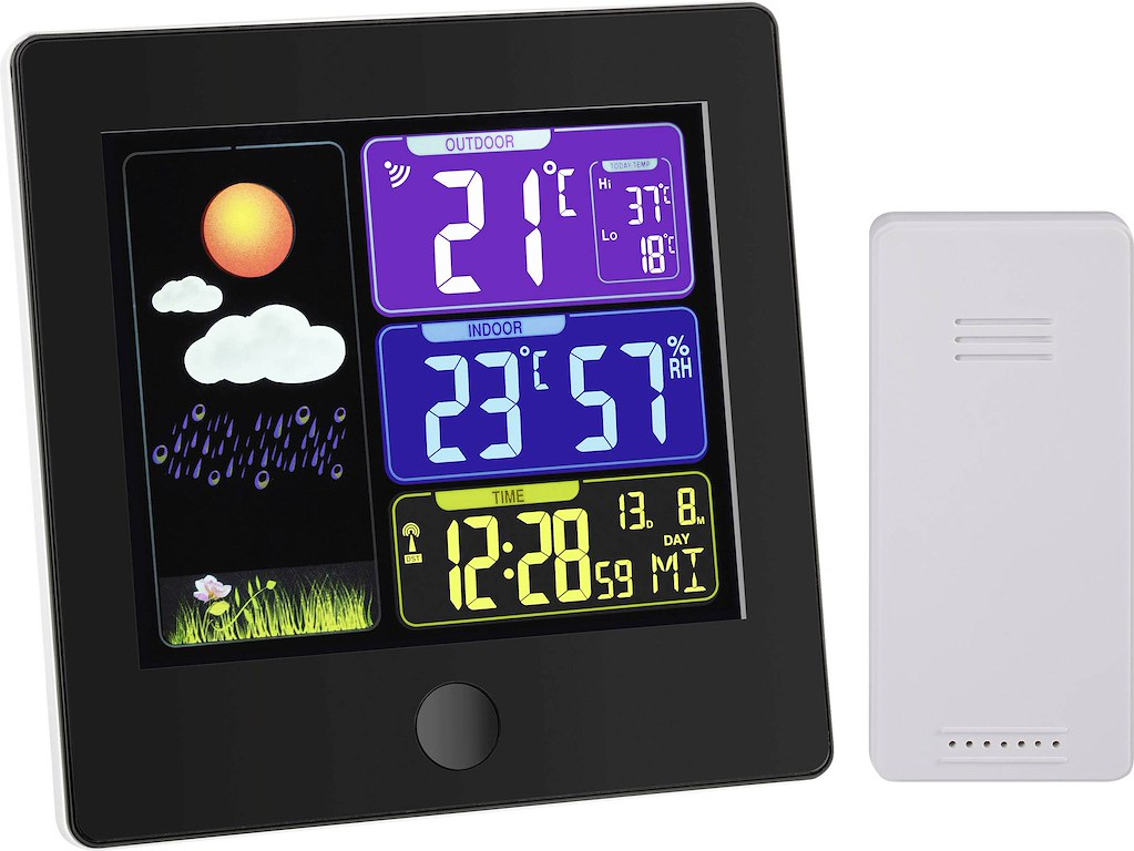 TFA Dostmann 35.1133.01 digitalna bežična meteorološka stanica domet 60 m 1 spoljni senzor