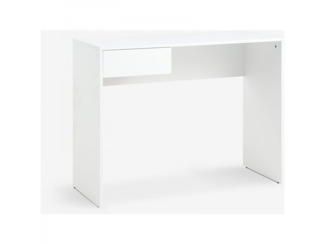 Radni sto 40x100 cm, 1 fioka, bela