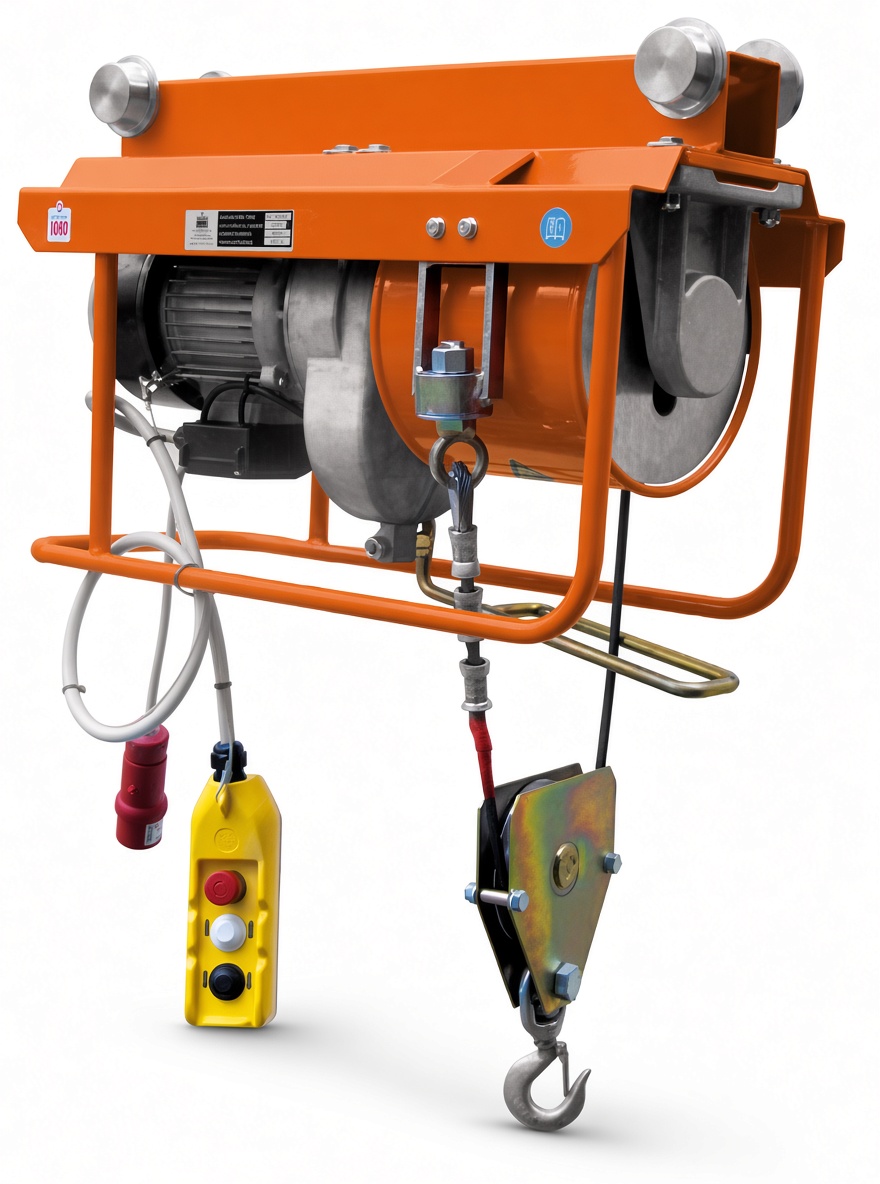 Officine IORI električna dizalica DT 1800D 1800 kg, 2,8 kW, 400 V, 2x25m