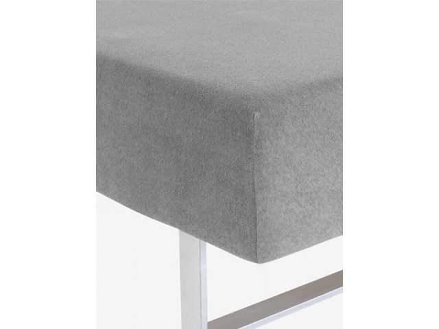 Frotirski čaršav sa lastišem 140x200x30 siva