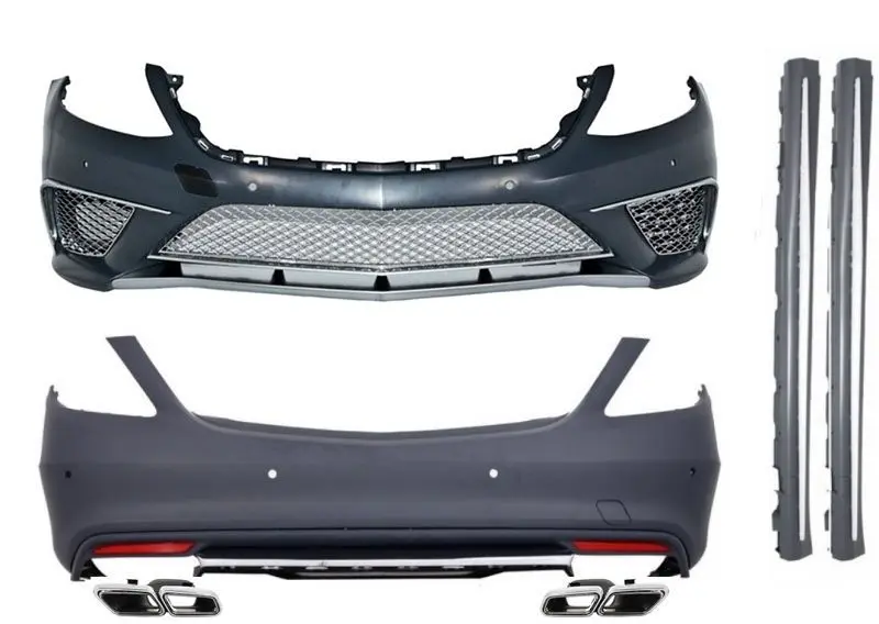 OEM AMG paket body kit Mercedes W222 S-Class (2013+), Long sa nastavcima za auspuhe