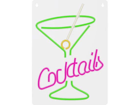 Dekorativna neon LED rasveta Cocktails