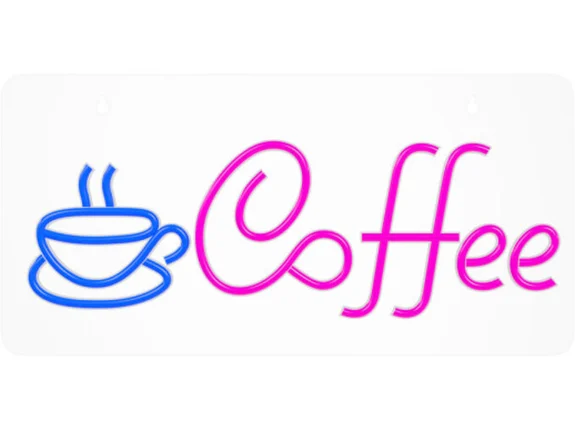 Dekorativna neon LED rasveta Coffee