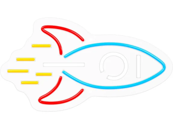 Dekorativna neon LED rasveta Rocket