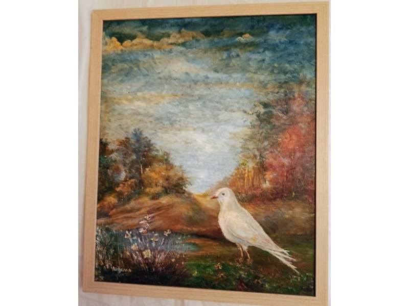 "Lepotan", uramljeno 54x44 cm.