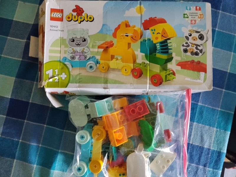Lego Duplo vozić sa životinjama