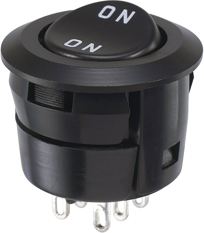 Miyama DS-059F-ON njihajući taster (klackalica) crna 250 V/AC