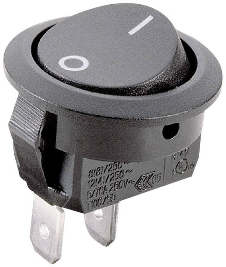 Marquardt 1881.1103 njihajući taster (klackalica) crna 250 V/AC