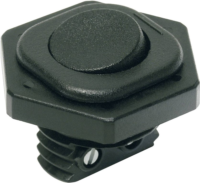 InterBär 8014-004.01 njihajući taster (klackalica) crna 250 V/AC