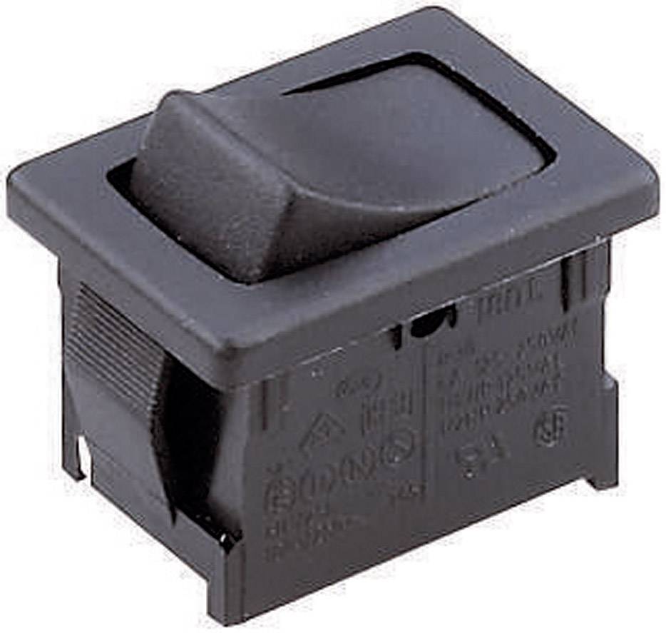Marquardt 1803.6102 njihajući taster (klackalica) crna 250 V/AC