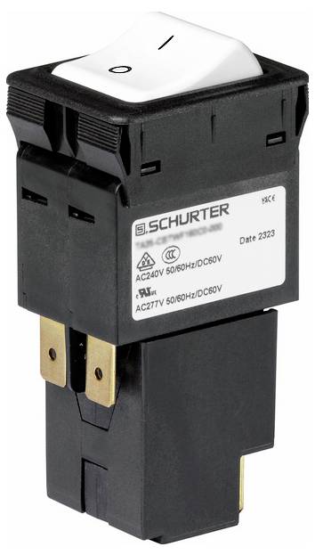 Schurter 3-150-705 zaštitni prekidač crna, bela 240 V/AC, 60 V/DC