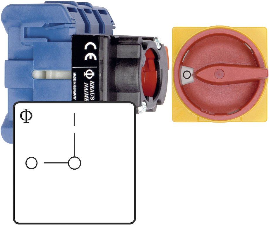 Kraus & Naimer KG10B.T202/01.FT2 glavni prekidač 20 A, 230 V