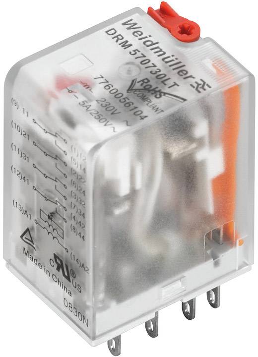 Weidmüller DRM270730LT AU utični relej 230 V/AC 2 CO kontakt (pak. 20 kom)