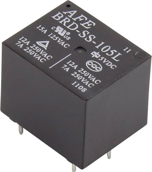 BRD-SS-112L relej za štampanu pločicu 12 V/DC 1 CO kontakt