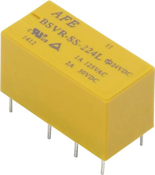 BSVR-SS-212L relej za štampanu pločicu 12 V/DC 2 CO kontakt