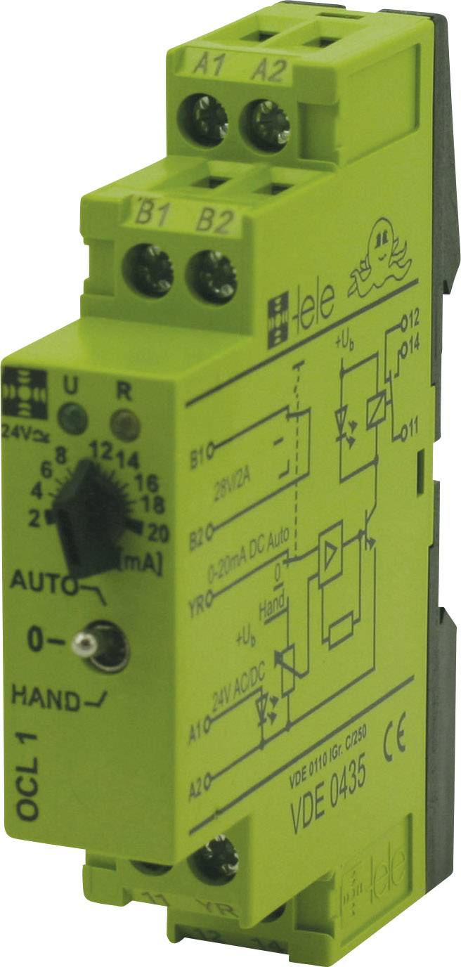 TELE 505636 interfejs relej 24 V/DC, 24 V/AC 1 CO kontakt