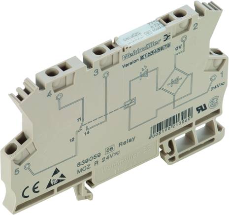 Weidmüller 391362 interfejs relej 24 V/DC 1 NO kontakt (pak. 10 kom)