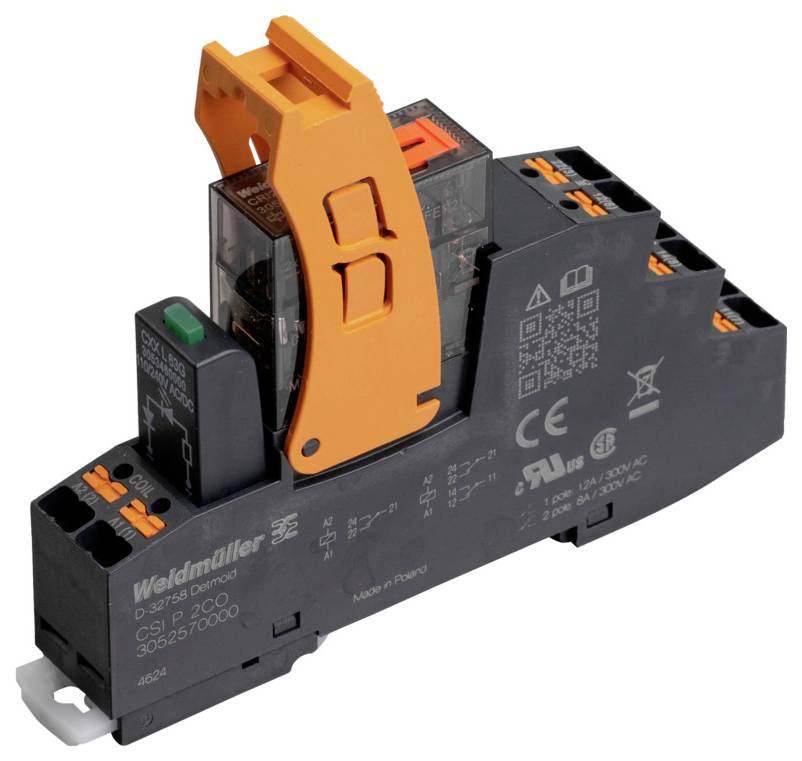 Weidmüller 3450282 interfejs relej 24 V/AC 2 CO kontakt (pak. 10 kom)