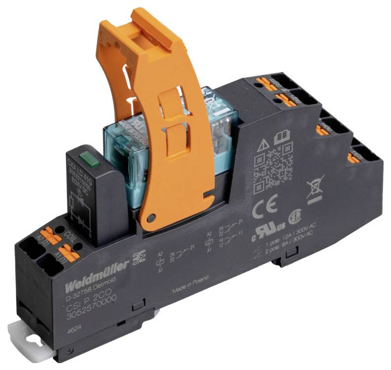 Weidmüller 3450249 interfejs relej 24 V/DC 1 CO kontakt (pak. 10 kom)