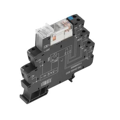Weidmüller TRS 24-230VUC 2CO interfejs relej 24 V DC/AC, 230 V DC/AC 2 CO kontakt (pak. 10 kom)