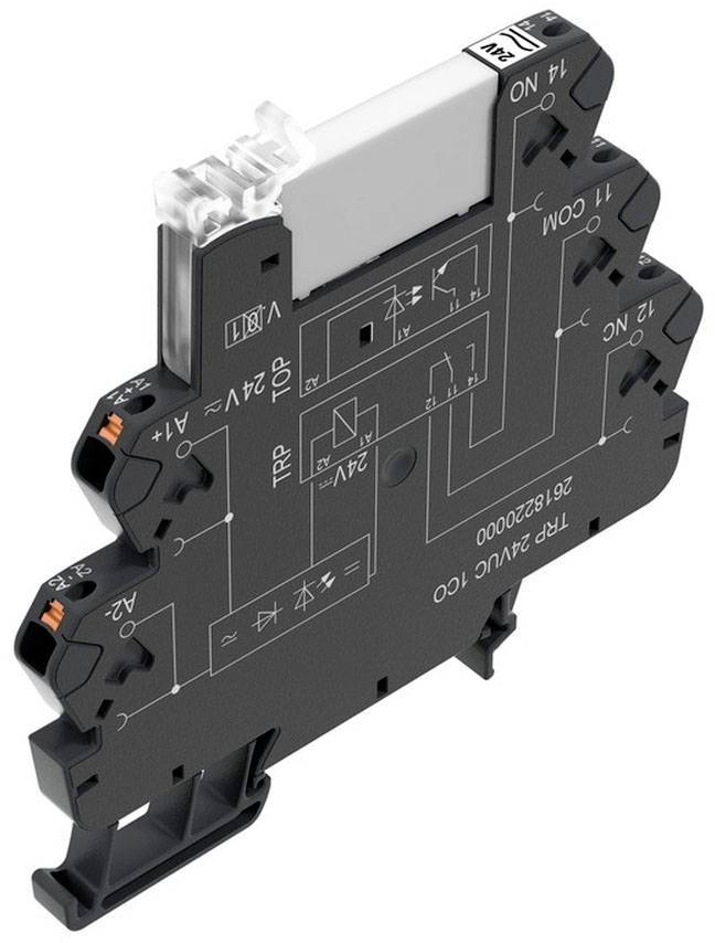 Weidmüller TRP 24VUC 1CO interfejs relej 24 V DC/AC 1 CO kontakt (pak. 10 kom)