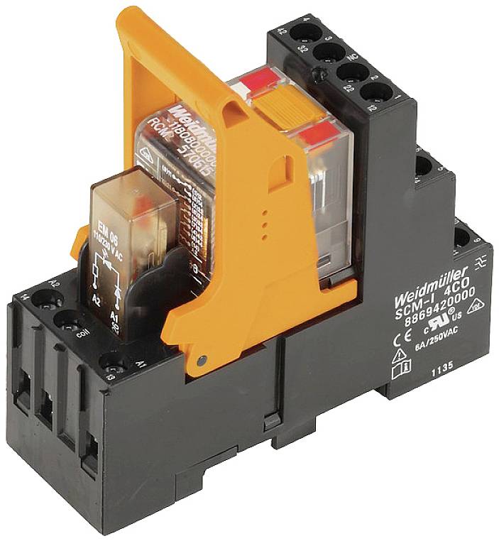 Weidmüller 1915563 interfejs relej 230 V/AC 4 CO kontakt (pak. 10 kom)