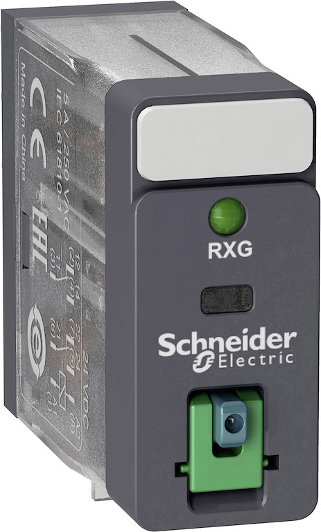Schneider Electric RXG22BD utični relej 24 V/DC 2 CO kontakt