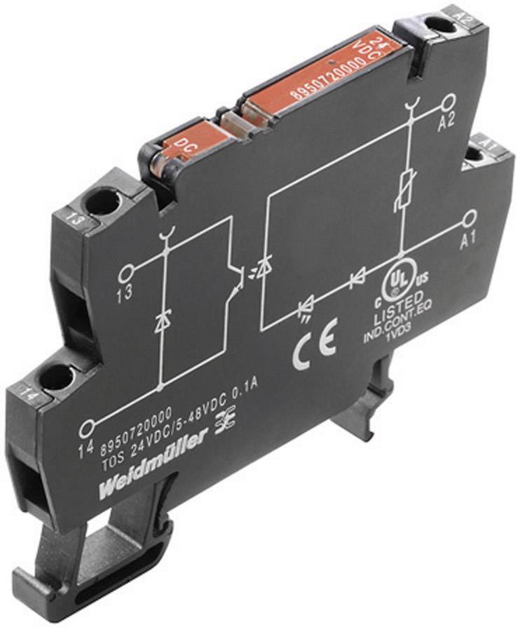 Weidmüller TOS 24VDC/48VDC 0,1A optokapler relej 0.1 A 48 V/DC
