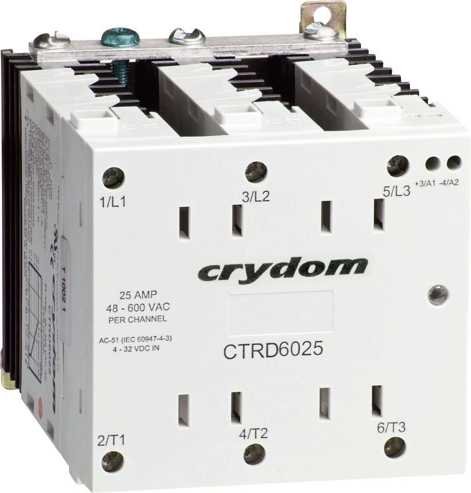 Crydom CTRD6025 poluprovodnički relej (SSR) 25 A 600 V/AC