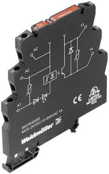 MOS 24VDC/8-30VDC 2A poluprovodnički relej (SSR) 2 A 30 V/DC