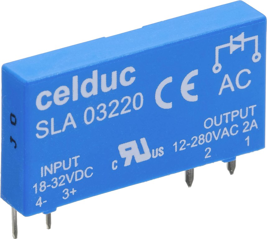 Celduc SLD01205 poluprovodnički relej (SSR) 4 A 32 V/AC, 32 V/DC