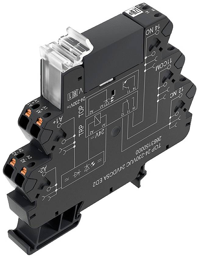 Weidmüller TOP 24-230VUC 24VDC5A ED2 poluprovodnički relej (SSR) 250 V/AC (pak. 10 kom)